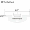 Hunter Douglas Heavy Duty Metal Silhouette Bracket (Pack of 2) kit 9125 ...