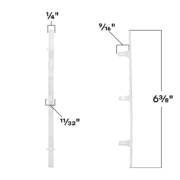Hunter Douglas Heavy Duty Metal Silhouette Bracket (Pack of 2) kit 9125 ...