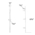 Hunter Douglas Heavy Duty Metal Silhouette Bracket (Pack of 2) kit 9125 ...