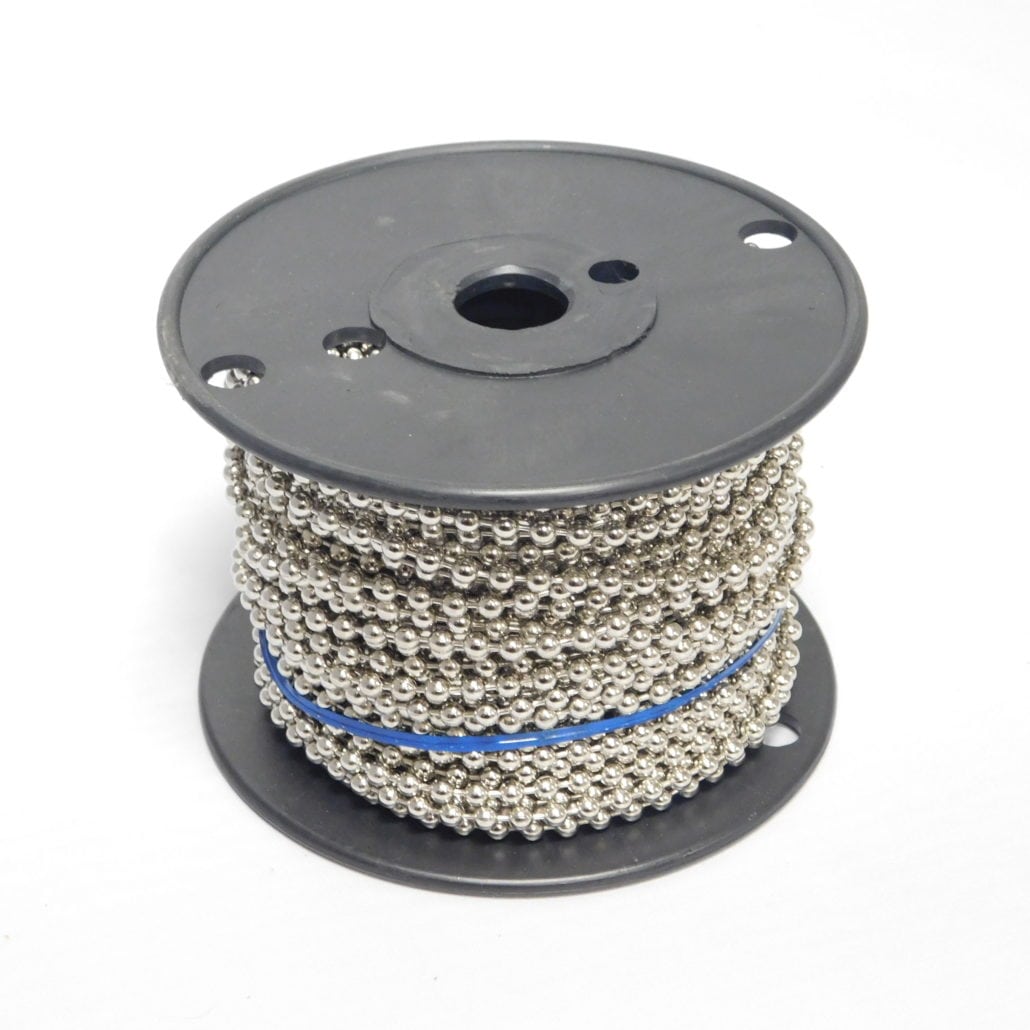 Stainless Steel Beaded Chain #10 | RollEase | BlindParts.com